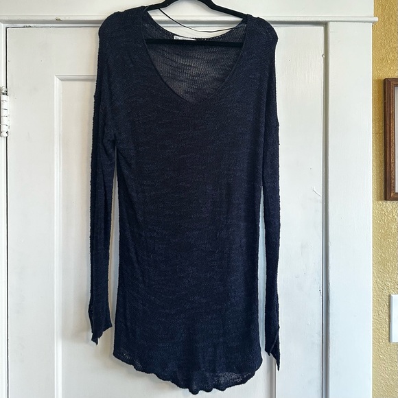 Zara | Dresses | Navy Blue Zara Knit Dress | Poshmark
